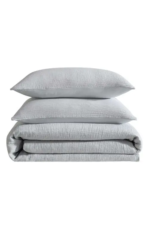 Calvin Klein Washed Textured Duvet Cover & Shams Set - Dawn B Lue
