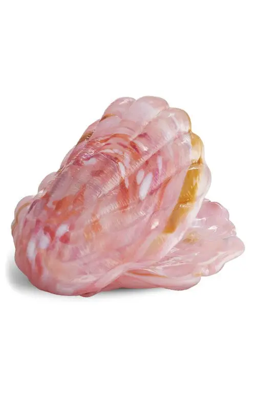 KOSTA BODA Glass Shell Decor - Pink