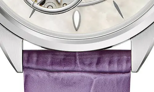 Bulova Sutton Automatic Leather Strap Watch