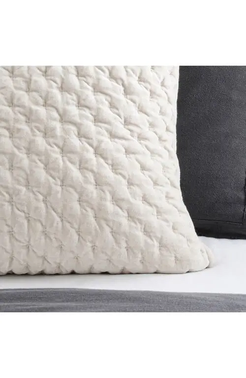 DKNY PURE Velvet Quilt Euro Pillow Sham