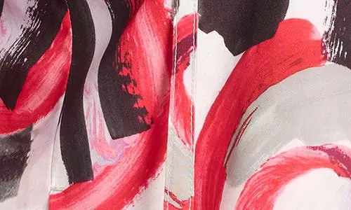 NIC+ZOE Graffiti Print Windbreaker