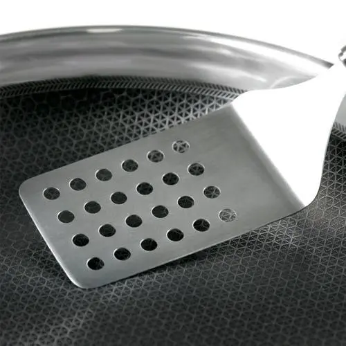 FRIELING Black Cube 9-1/2 Inch 2.5 Quart Stainless/nonstick Hybrid Chef's Pan
