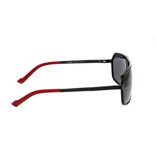 BREED Fornax Aluminium Polarized Sunglasses - Black/black