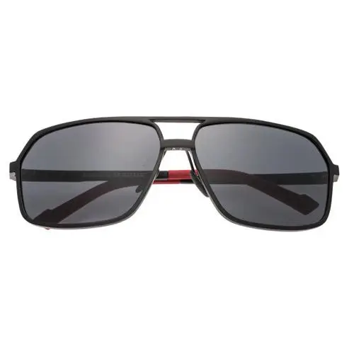BREED Fornax Aluminium Polarized Sunglasses - Black/black