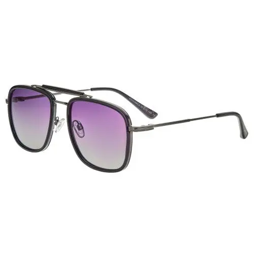 BREED Flyer Polarized Sunglasses - Black/black