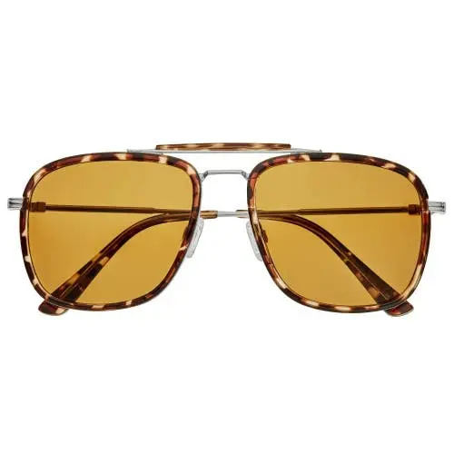BREED Flyer Polarized Sunglasses - Tortoise/brown