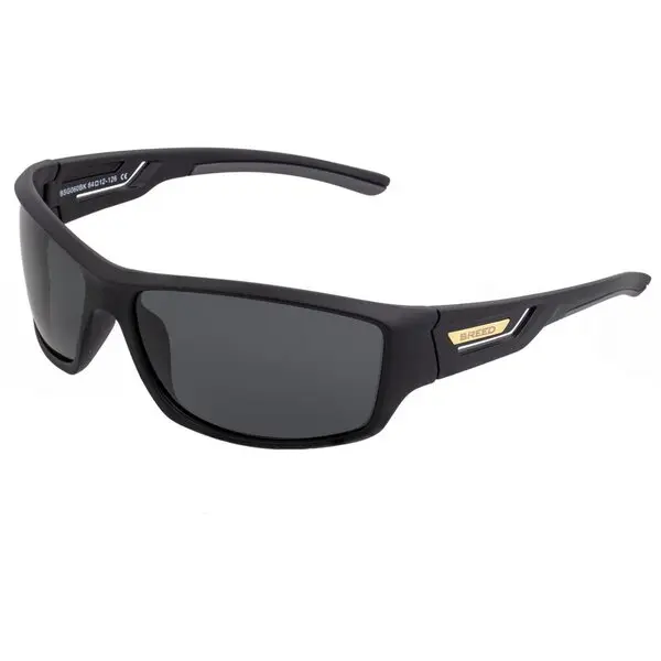 BREED Aquarius Polarized Sunglasses - Black/black