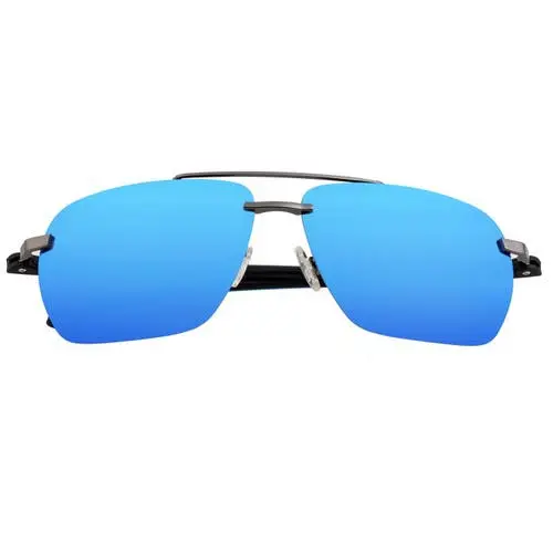 SIMPLIFY Lennox Sunglasses - Gunmetal/blue
