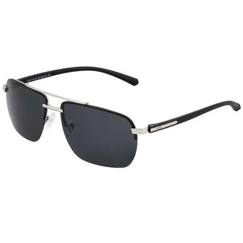 SIMPLIFY Lennox Sunglasses - Silver/black