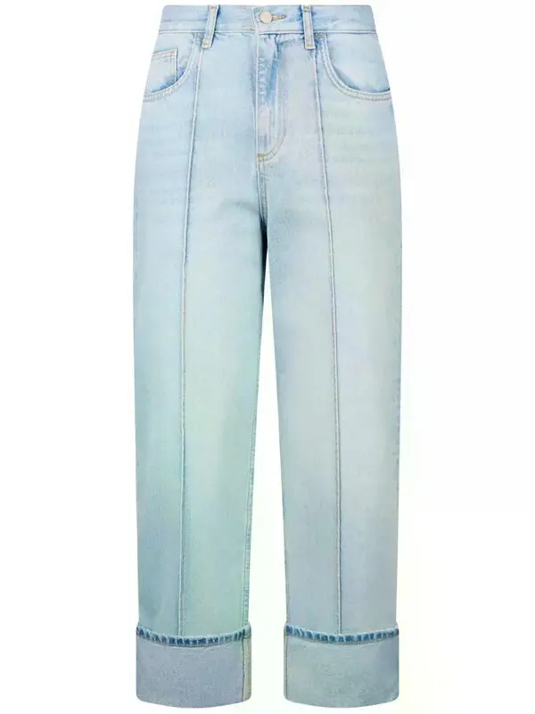 Liu Jo Straight Leg Cropped Jeans