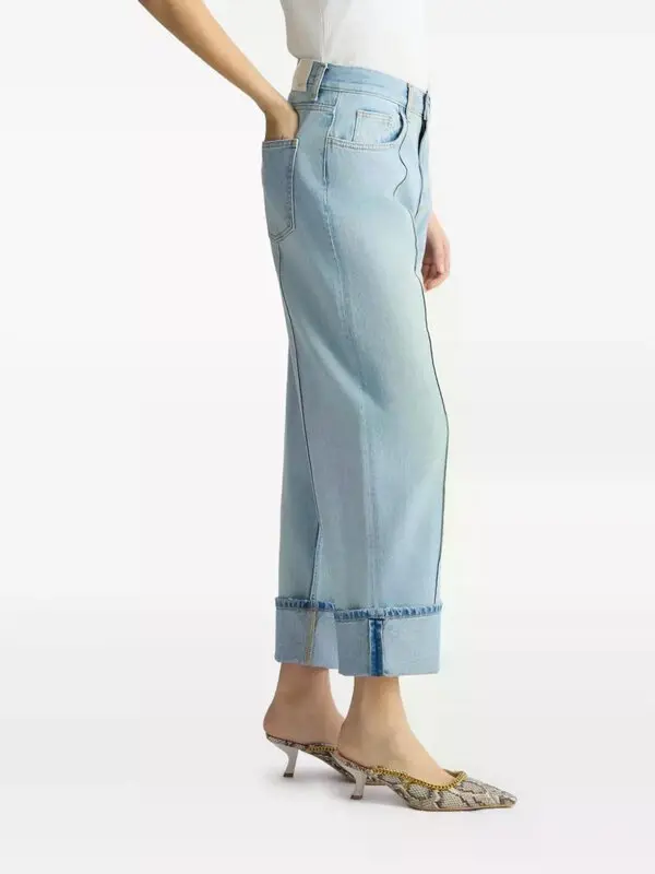Liu Jo Straight Leg Cropped Jeans