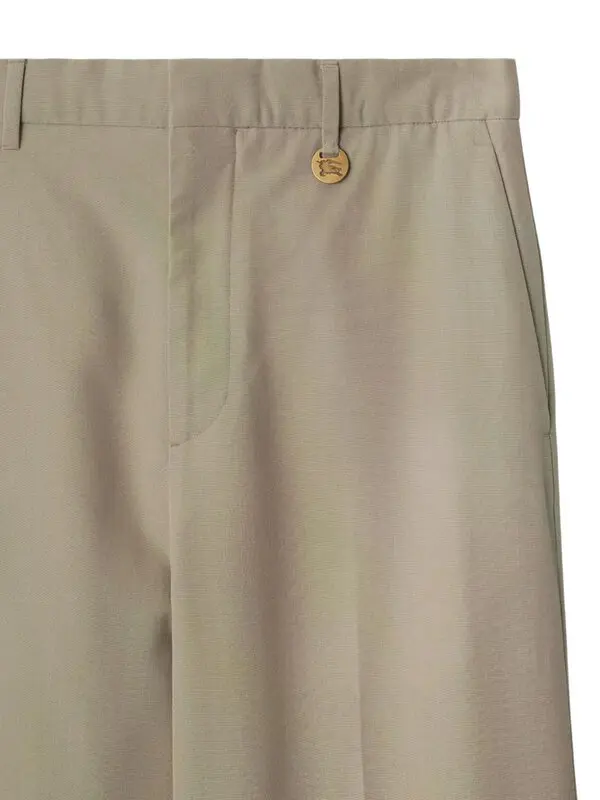 Burberry Silk Tailored Trousers