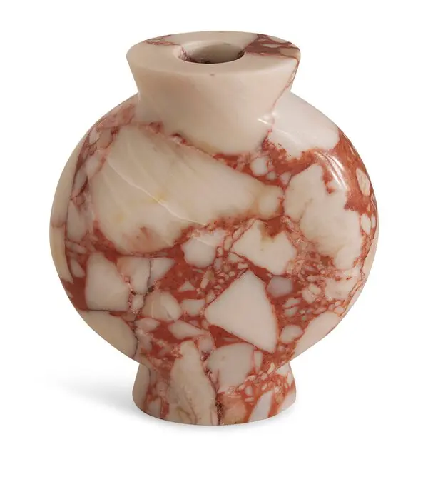 SOHO HOME Marble Sesso Vase - Red