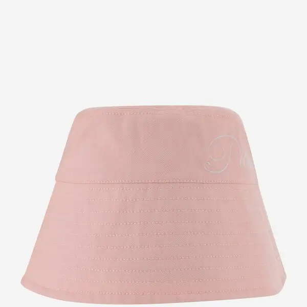 Patou Cotton Bucket Hat - Pink