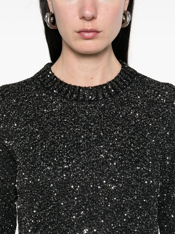 GOLDEN GOOSE Sequined Wool Blend Jumper
