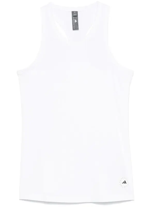 Adidas By Stella McCartney Logo Tank Top - White