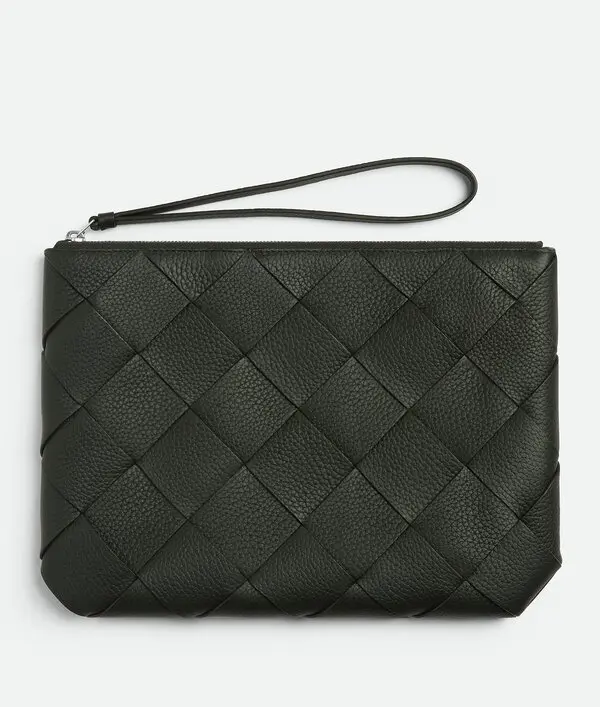 BOTTEGA  VENETA Diago Large Pouch - Dark Green