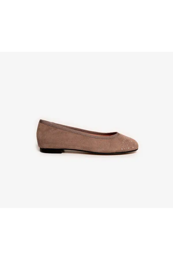 MENINA STEP Sofia Ballet Flats - Silver