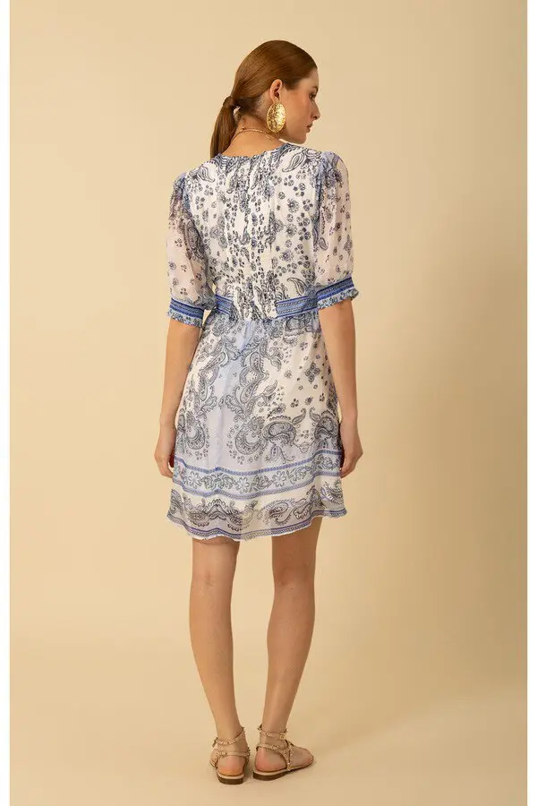 Hale Bob Lilian Chiffon Dress