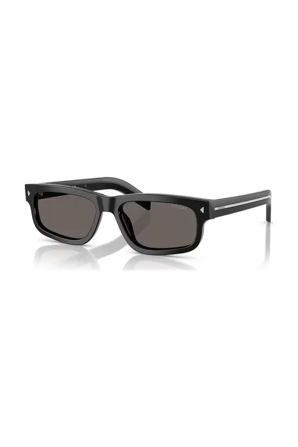 Prada Rectangle Sunglasses - Black