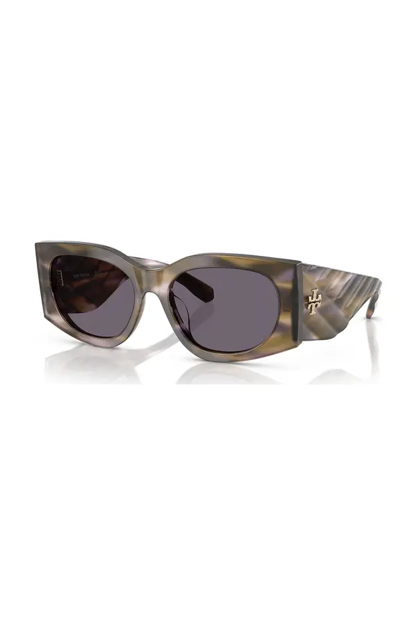 Tory Burch Rectangle Sunglasses - Violet
