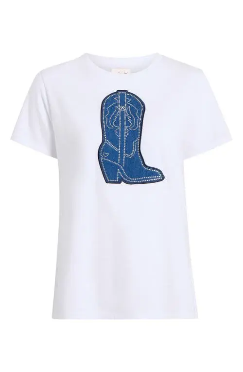 Cinq À Sept Denim Boot T-shirt