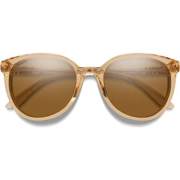 SMITH Cheetah 54mm Polarized Sunglasses - Champagne Crystal / Brown