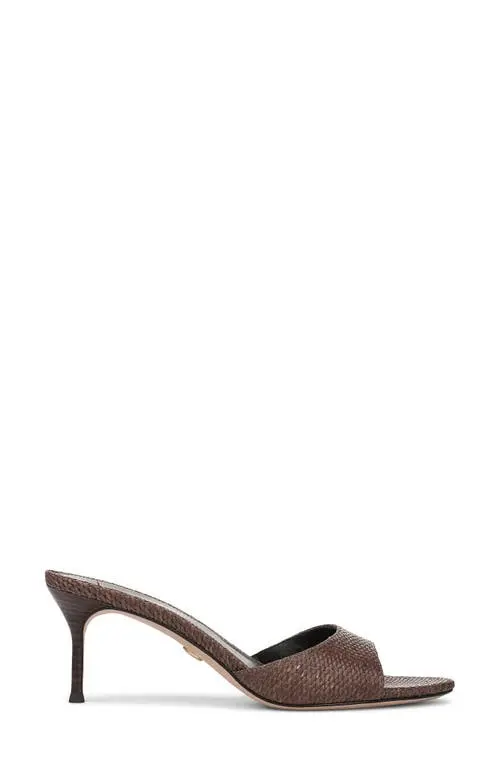 Veronica Beard Tia Slide Sandal - Espresso
