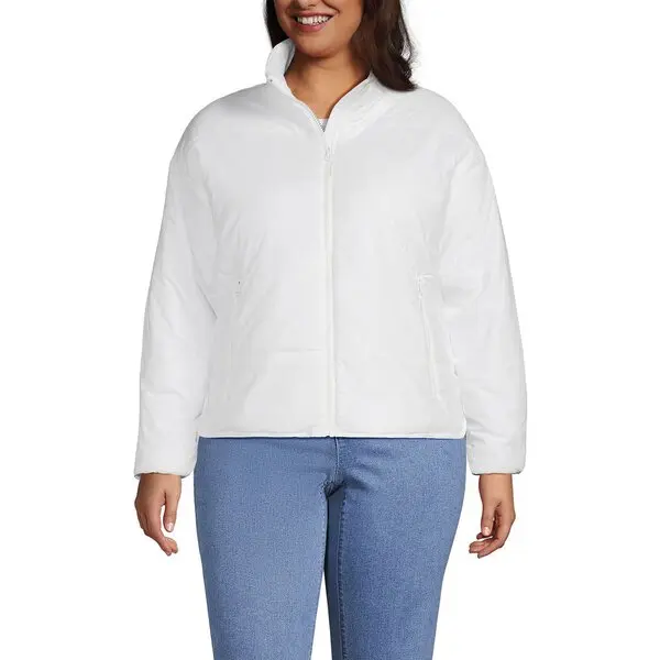 LANDS' END Wanderfree Insulated Jacket - White