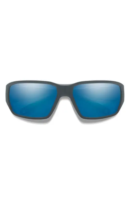 SMITH Hookset 62mm Chromapop™ Polarized Sunglasses - Slate / Chromapop Glass Blue