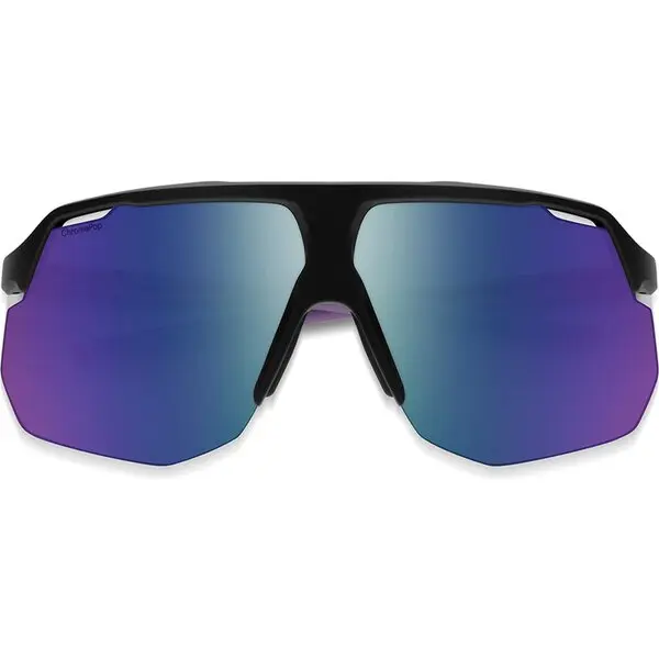 SMITH Motive 74mm Chromapop™ Polarized Shield Sunglasses - Wild Child / Chromapop Violet