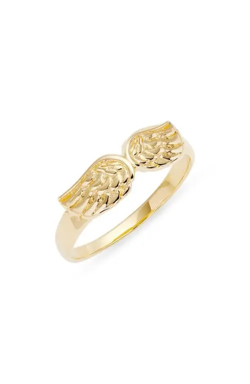 KIARA BY KI-ELE Angelica Angel Wings Ring