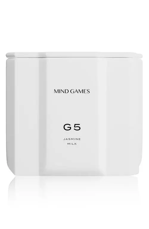 MIND GAMES G5 Jasmine Milk Luxury Candle - No Color