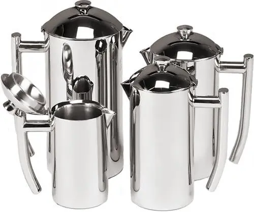FRIELING Premium Insulated Platinum Beverage Server, Sleek Polished Finish