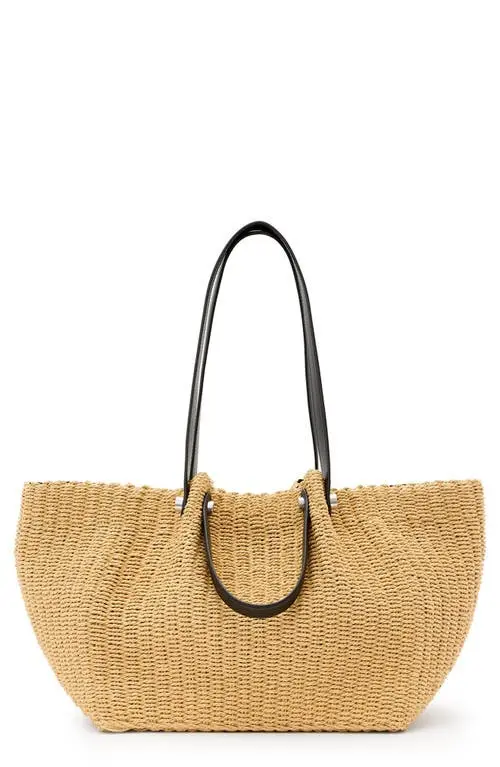 ALLSAINTS Allington Paper Tote - Natural