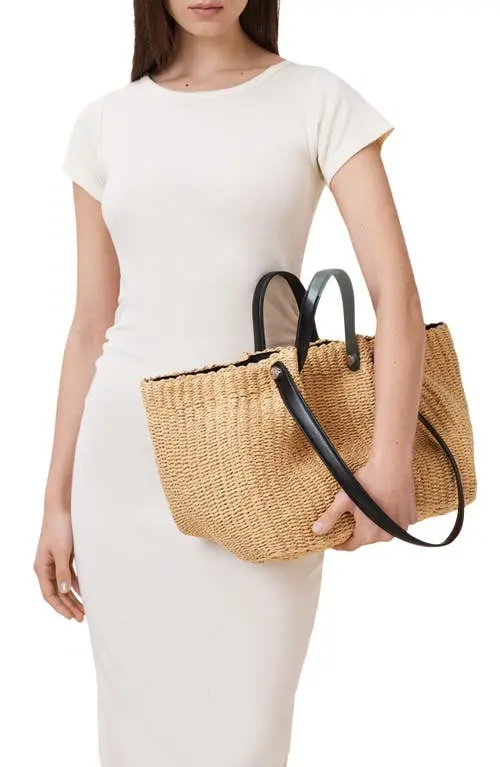 ALLSAINTS Allington Paper Tote - Natural