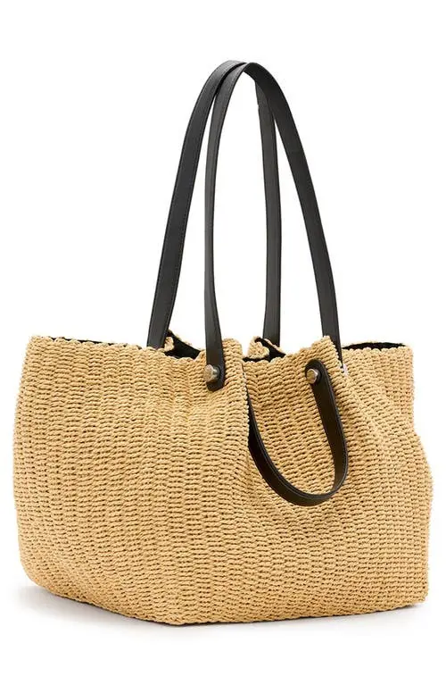 ALLSAINTS Allington Paper Tote - Natural