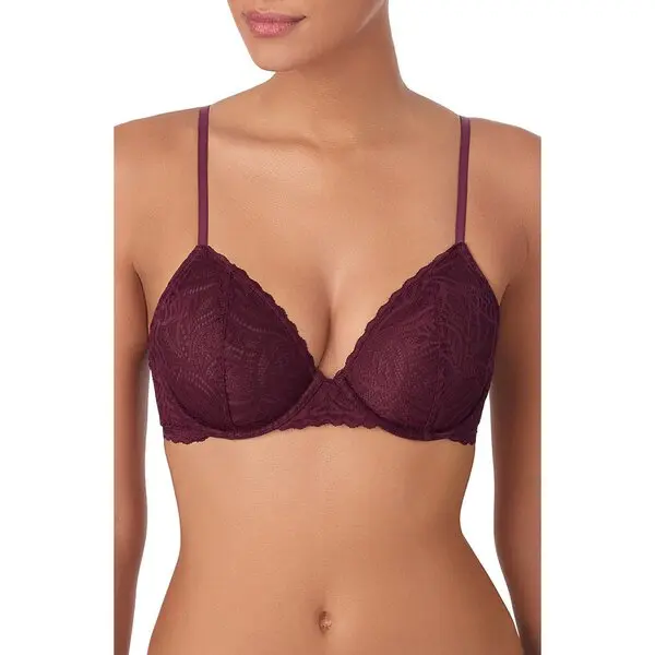 Dkny Lace Deco Underwire Bra - Fig