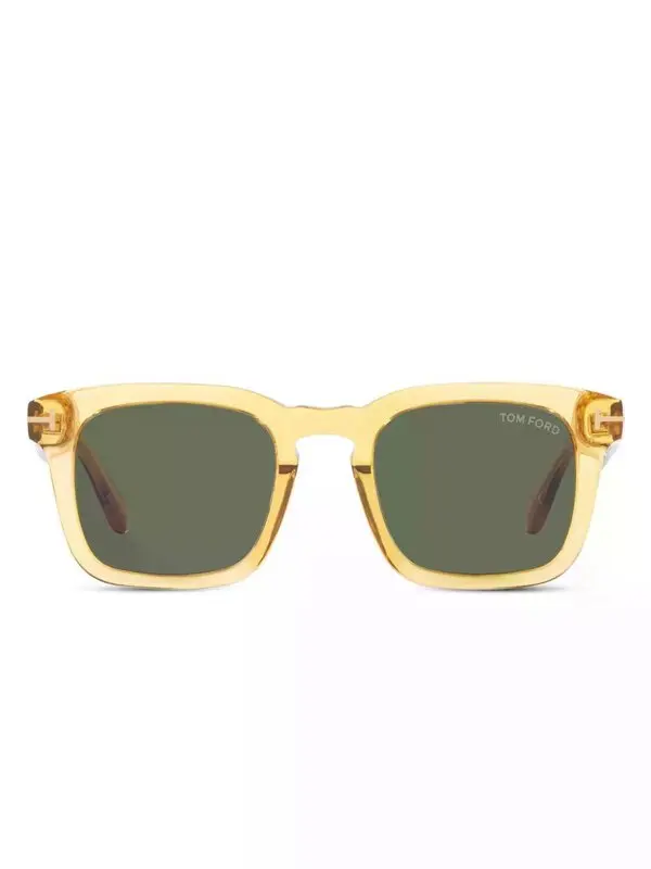 TOM FORD Square-frame Sunglasses - Yellow