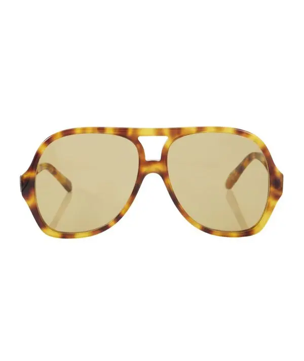 Chloé Flat-top Sunglasses - Brown