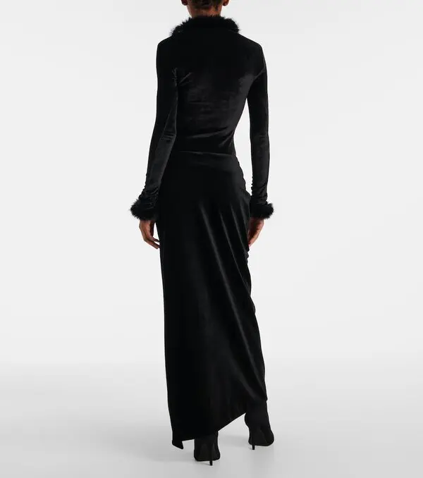 Balenciaga Jersey Wrap Skirt