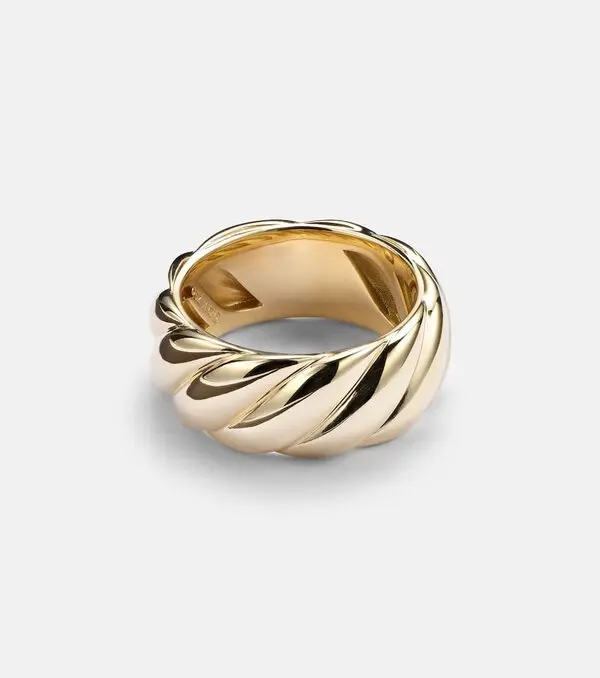 David Yurman Sculpted Cable 18kt Ring - Gold