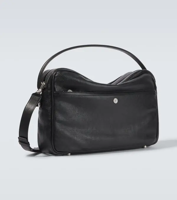 Acne Studios Leather Shoulder Bag - Black