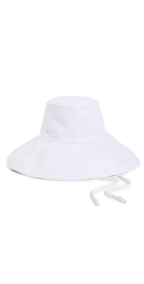 Hat Attack Livvy Canvas Sun Hat - White