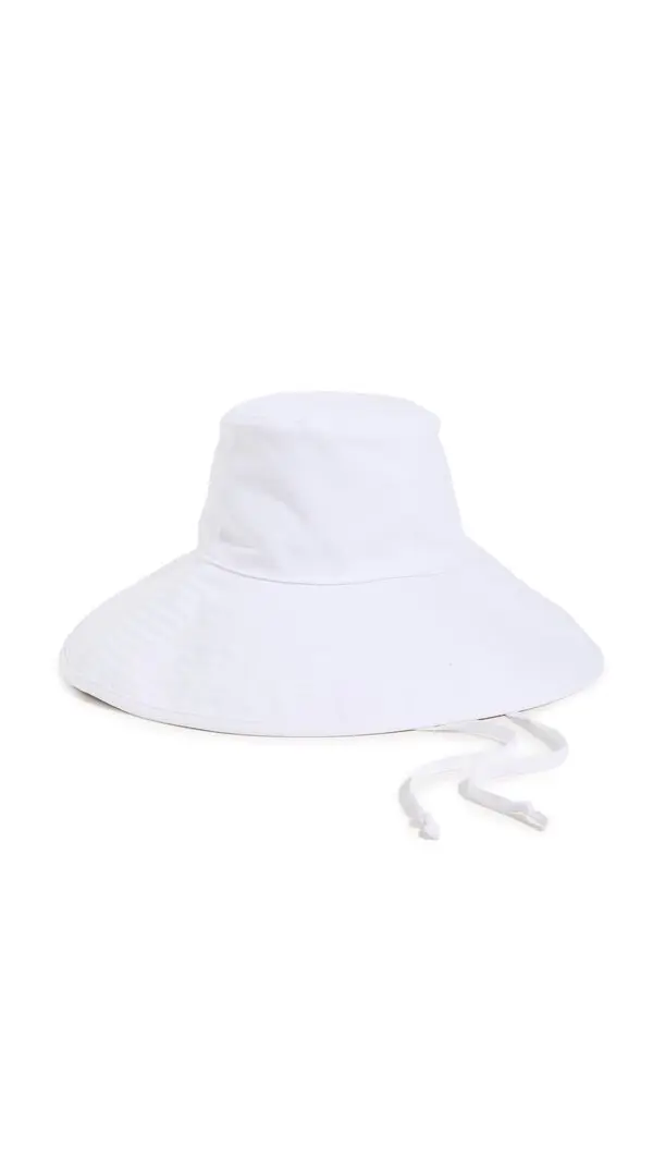 Hat Attack Livvy Canvas Sun Hat - White