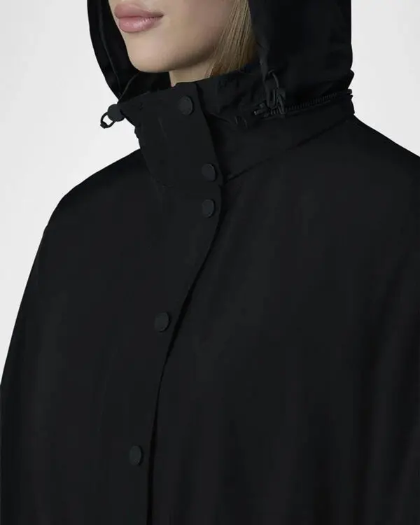 Mackage Keryn Mid-length Rain Jacket - Black