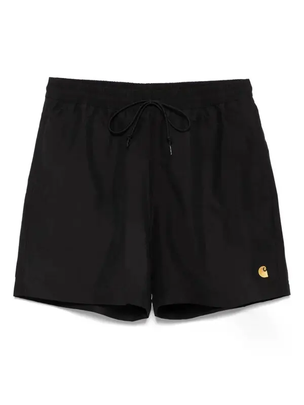 Carhartt Work In Progress Chase Swim Shorts - Black