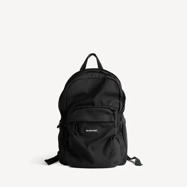 Balenciaga Explorer Multipocket Backpack - Black