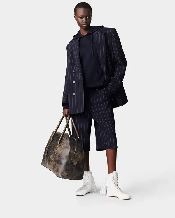 Stella McCartney Tailored Pinstripe Wool Shorts