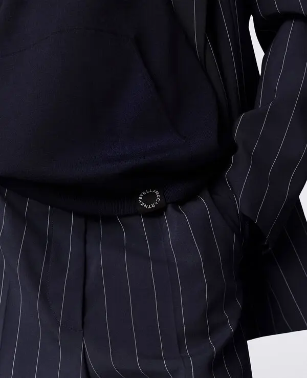 Stella McCartney Tailored Pinstripe Wool Shorts